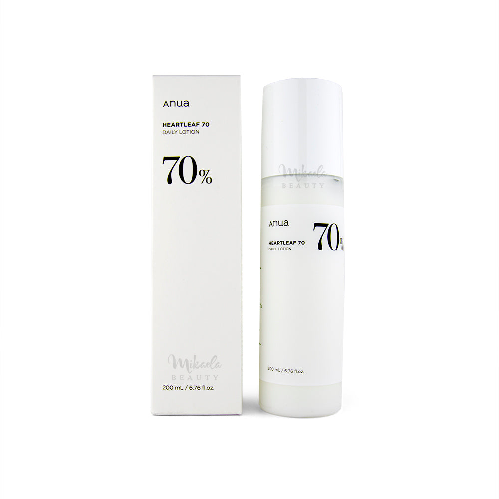 ANUA Heartleaf 70 Daily Lotion Canada | Korean Skincare MIkaela Beauty ...