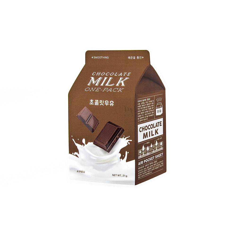 A'PIEU Chocolate Milk Sheet Mask | Korean Skincare Canada | Mikaela ...