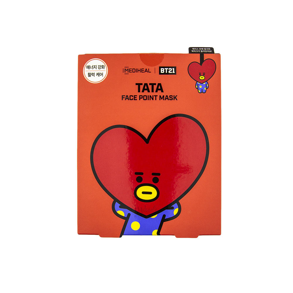 MEDIHEAL BT21 Face Point Mask TATA | Korean Skincare Canada | Mikaela ...