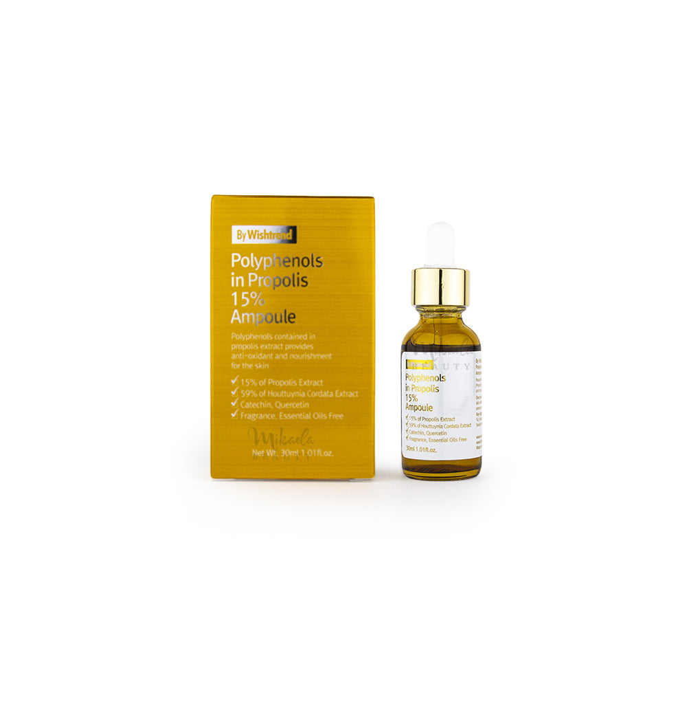 BY WISHTREND Polyphenols Propolis 15% Ampoule | Korean Skincare Canada ...