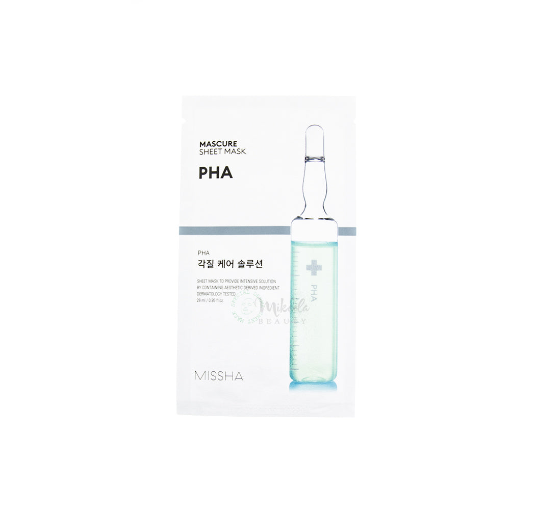 MISSHA Mascure Peeling Sheet Mask (PHA) | Korean Skincare Canada ...