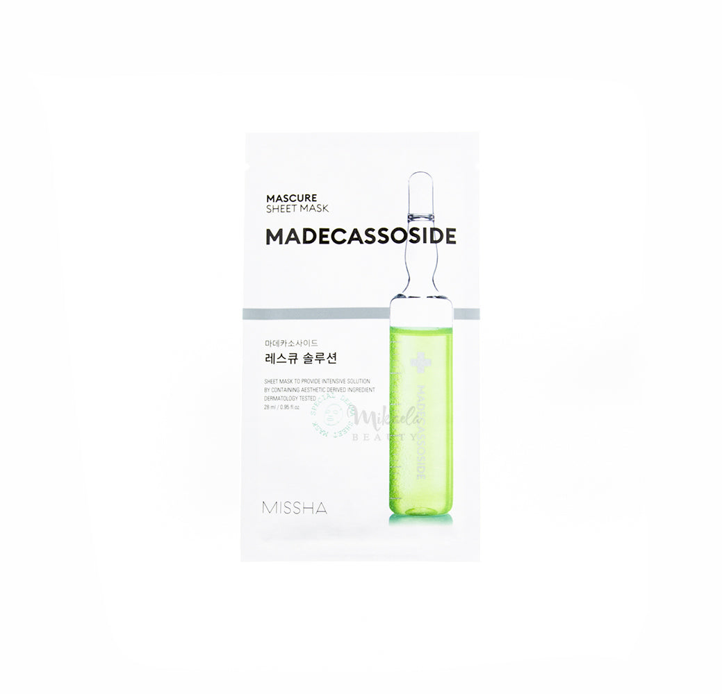 MISSHA Mascure Rescue Mask (Madecassoside) | Korean Skincare Canada ...