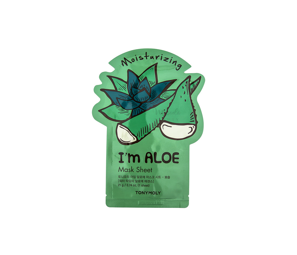 TONYMOLY I'm Aloe Mask Sheet (Moisturizing) | Korean Skincare Canada ...