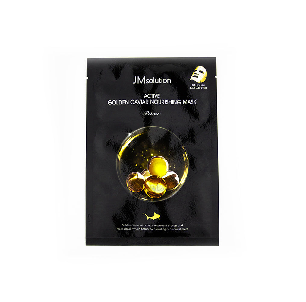 JM SOLUTION Active Golden Caviar Mask | Korean Skincare Canada ...