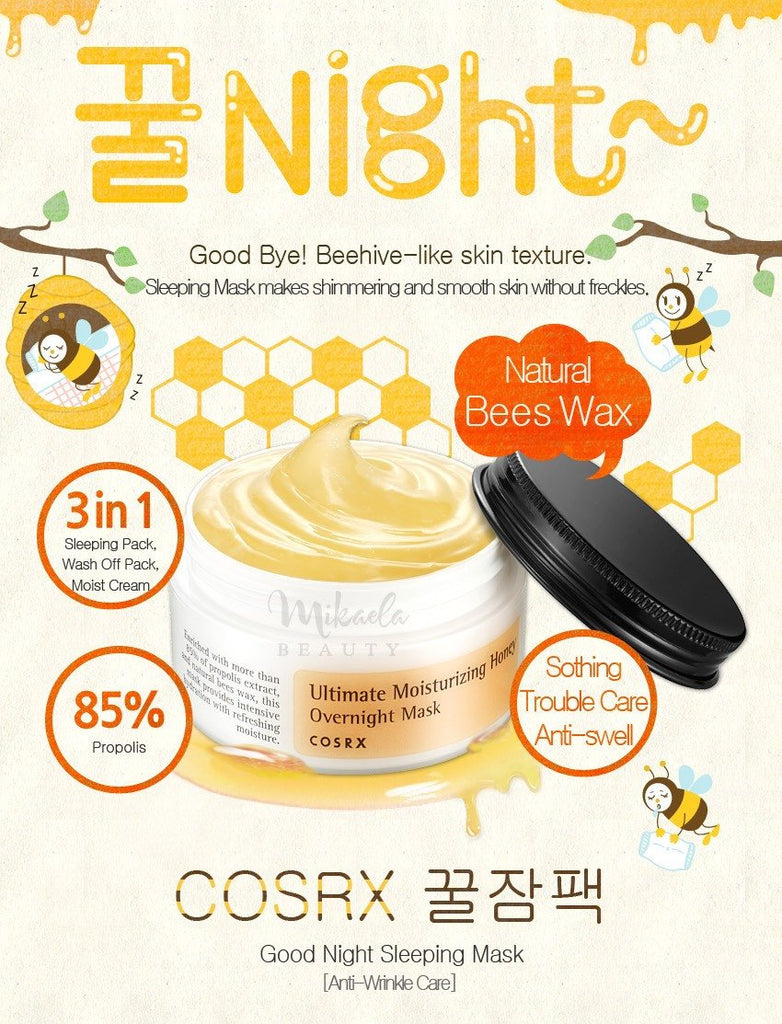 COSRX - Ultimate Moisturizing Honey Overnight Mask | Canada | Korean ...
