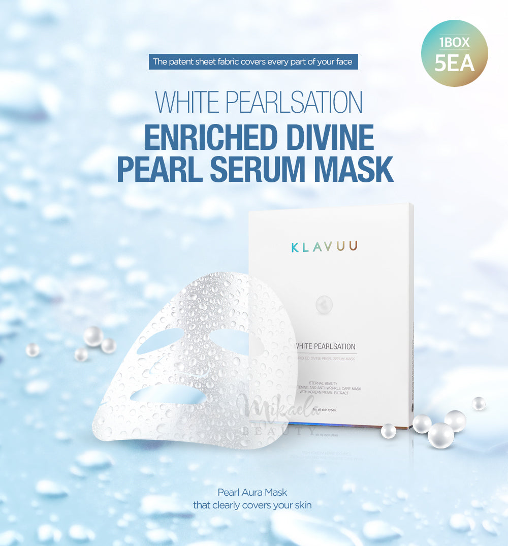 KLAVUU Enriched Divine Pearl Serum Mask | Korean Skincare Canada ...